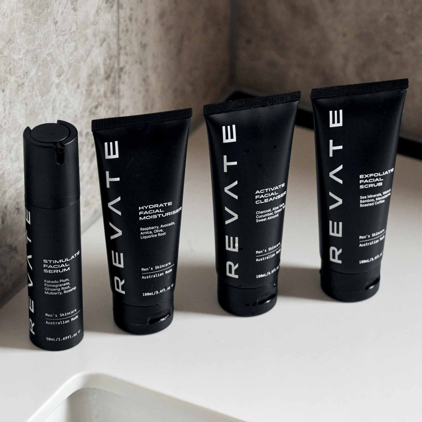 Mens Skincare | Australian Men’s Skincare Products - Revate Skin